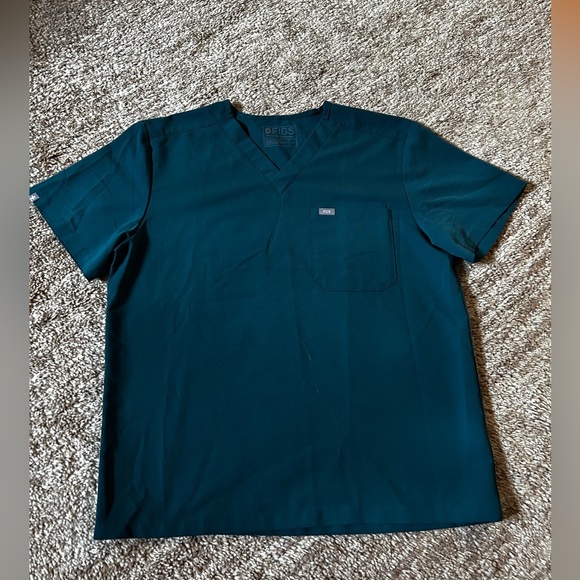 Figs | Tops | Figs Scrubs Top Teal Xl Womens | Poshmark